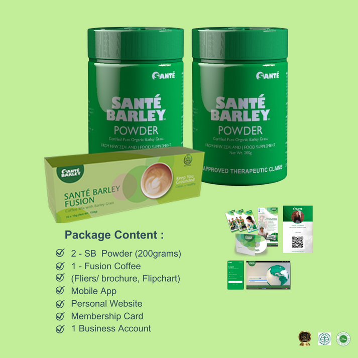 Sante Barley - Starter Package B – ShopeeWise